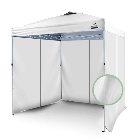 Buy Britech Canopy Tent Sidewalls White Fire Retardant Certified