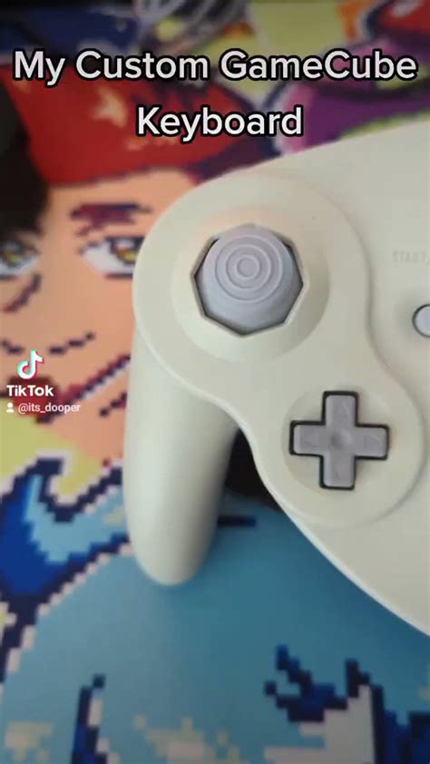 ᴅᴏᴏᴘᴇʀ64 🦙 ʟᴏᴡ ᴘᴏʟʏ ᴠᴛᴜʙᴇʀ on twitter my custom gamecube keyboard i