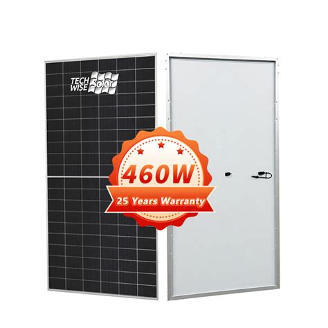 Techwise Wholesale Pv Solar Panels Mono Crystalline 460w Solar Power
