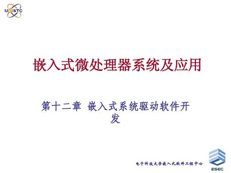 嵌入式微处理器系统及应用 Chapter12 嵌入式系统驱动软件开发 Word文档在线阅读与下载 无忧文档