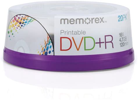 Memorex Dvdr 16x Inkjet 20p Promotech
