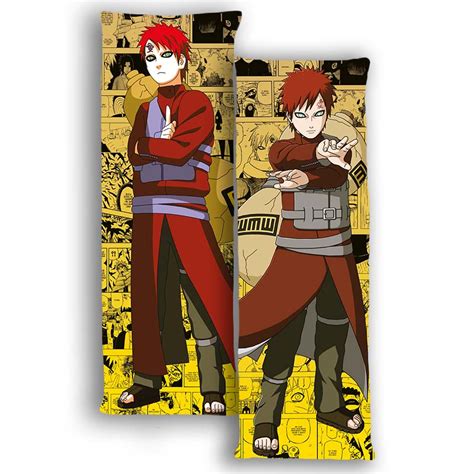 Almofada Mini Dakimakura Naruto Gaara Shopee Brasil