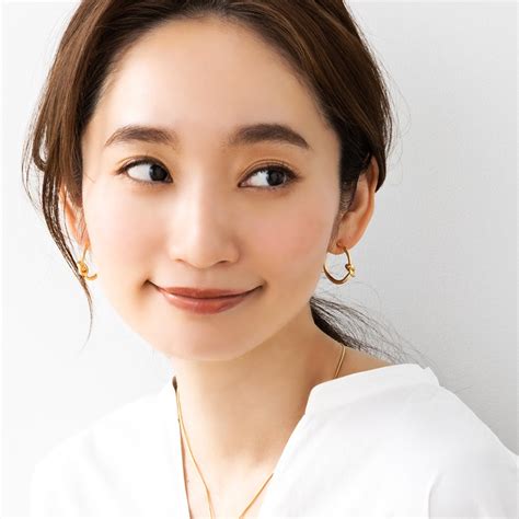 【楽天市場】【ゆうパケット送料無料】 イヤリング フープイヤリング 18kコーティング レディース シリコンカバー クリップ式 ノット 結び目