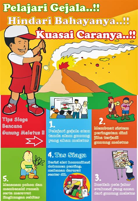 Gambar Ilustrasi Bencana Alam Gunung Meletus ~ Gudang Gambar
