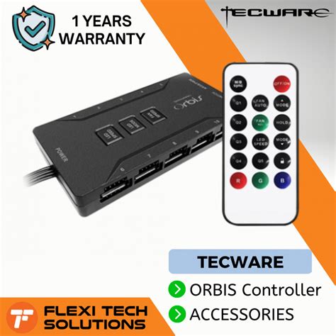 Tecware Orbis Controller Fan Hub Supports Up To 10 Orbis Fans Flexi