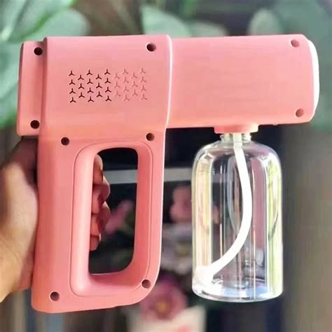 나노 스팀 분무 안개 K5 Usb 충전식 분무 안개 분무 살균 스프레이 어 휴대용 휴대용 푸른 빛분무기 Aliexpress