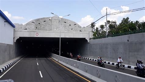 Ini Penampakan Underpass Di Yogyakarta Ada Ornamen Tari Tarian