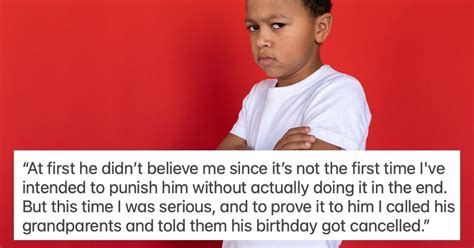 Stepmom Cancels Stepson S Birthday For Facepalming Her Internet Calls Her Out Someecards