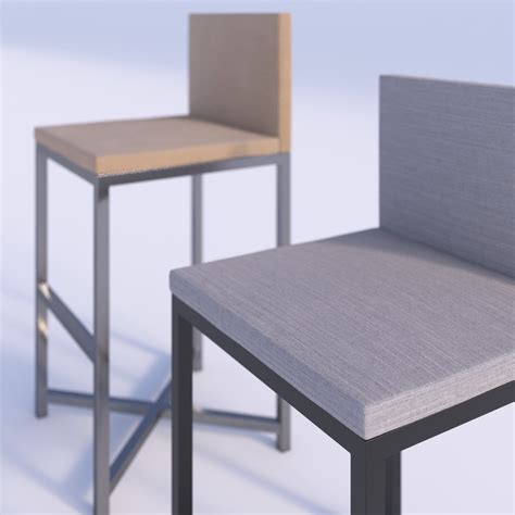 Minotti Flynt Stool 3d Model Turbosquid 2433323