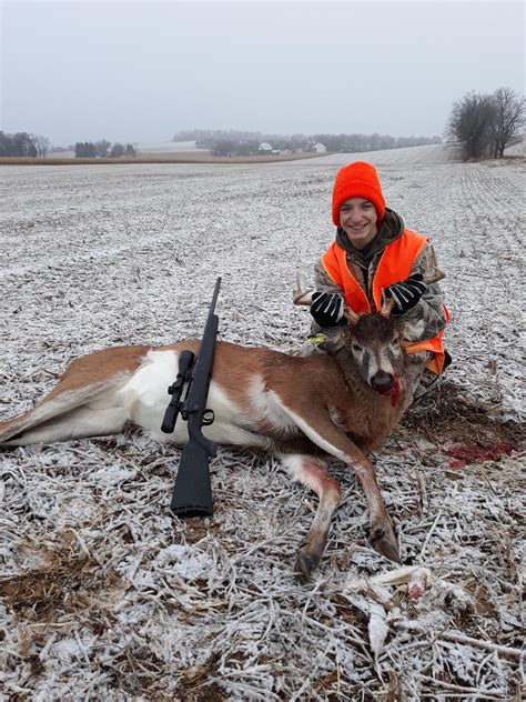 First Buck Ever 7 Pointer Scrolller