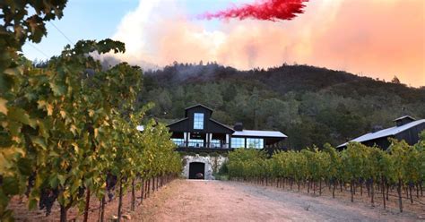 Glass Fire Destroys Napa Valleys Castello Di Amorosa Winery Internet