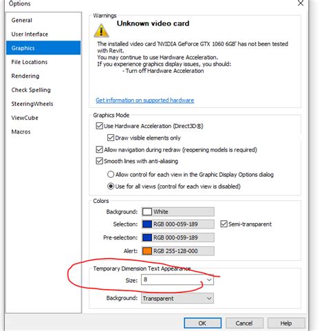 solved how to make temporary dimensions larger autodesk community