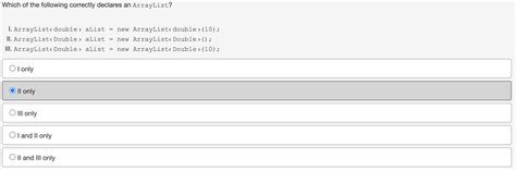 Solved In Reference To For Each Loops Which Of The