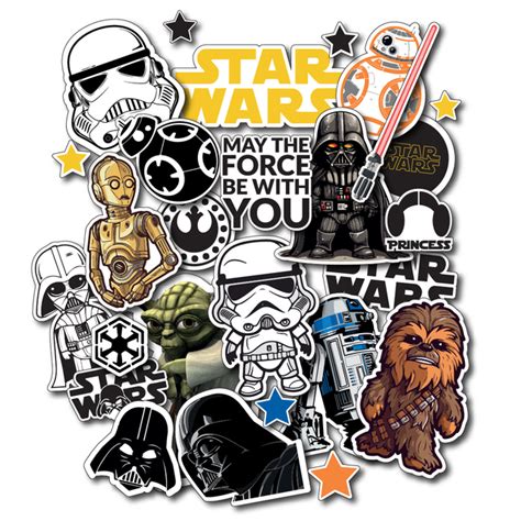 St003 Stickers Star Wars Imperial Vinilos