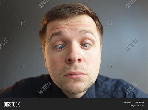 Young Man Slanted Eyes Image And Photo Free Trial Bigstock