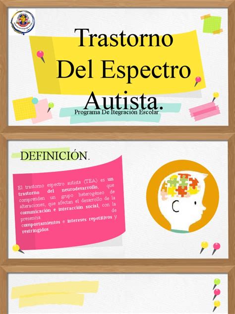 Taller Trastorno Del Espectro Autista Pdf Espectro Autista
