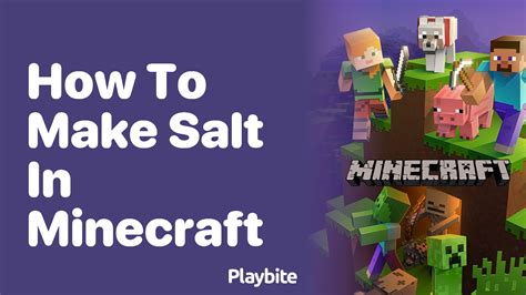 How To Make Salt In Minecraft A Simple Guide Playbite