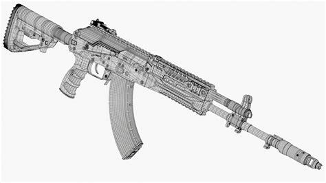 3d Hs Ak12 A Model Turbosquid 2227325