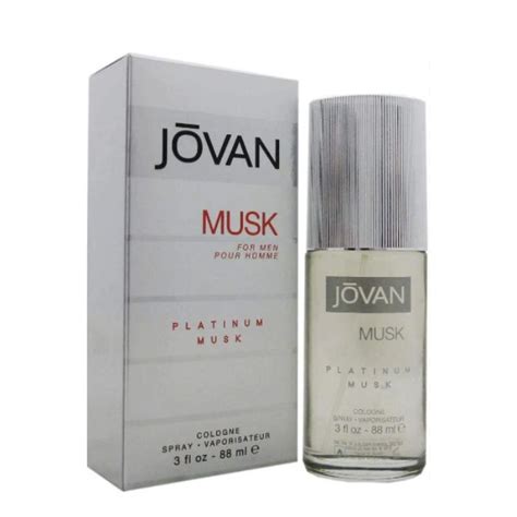 Jovan Platinum Musk For Men Eau De Cologne Edc 88ml Ratans Online Shop