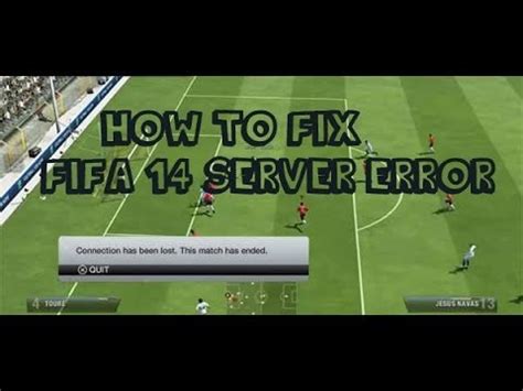How To Fix FIFA 15 Server Error MUST WATCH All Consoles FIFA 14