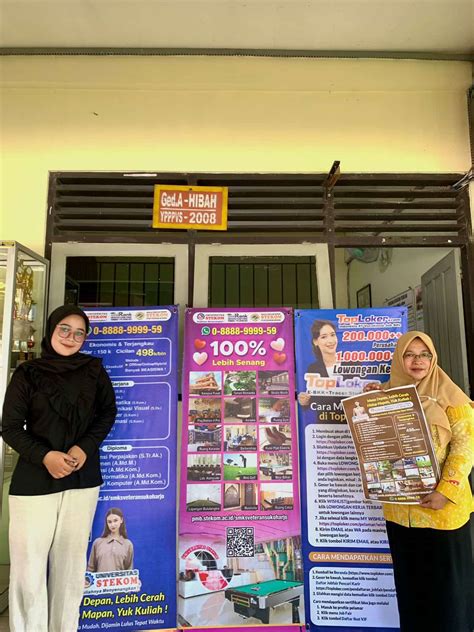 Smk Veteran Sukoharjo Terima Pengantaran Mmt X Banner Dan Poster Dari Toplokercom Untuk