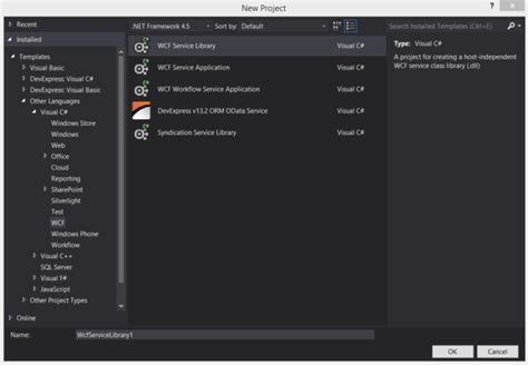 How To Create Web Service Server Client In Visual Studio 2012