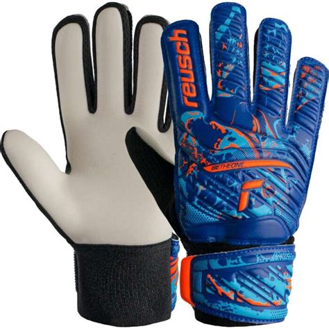 Reusch ATTRAKT STARTER SOLID JR Детски ръкавици за вратари синьо SPORTISIMO BG