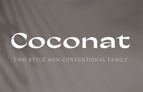 Coconat Font Free Download Font Pearl