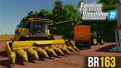 DE VOLTA A VIDA NO CAMPO NA FAZENDA BR 163 FARMING SIMULATOR 22