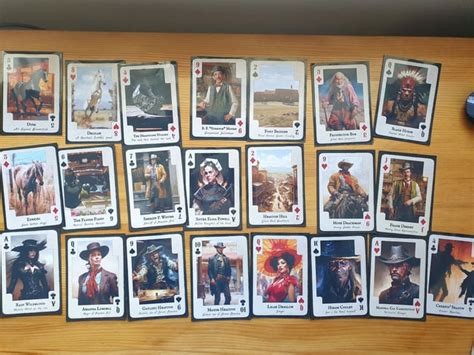 Custom Action Deck For Horror At Headstone Hill R Deadlands
