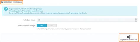 How To Regenerate Thumbnails In Prestashop Hiddentechies