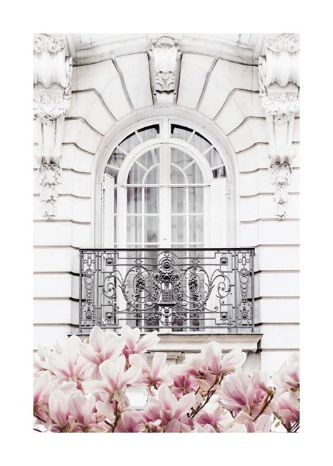 대리석 벽 발코니 유럽 건축 포스터 Poster Store Kr