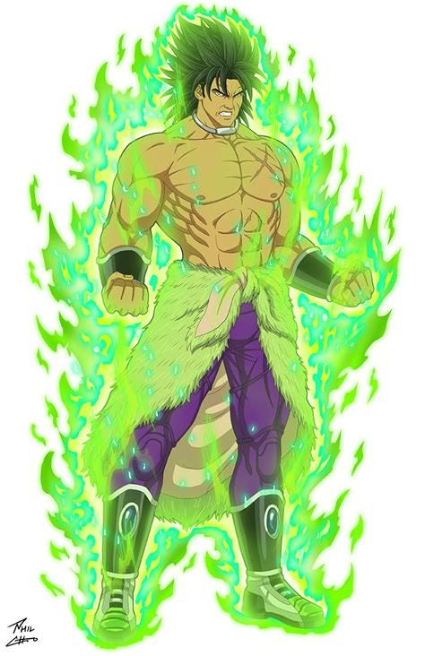 Wrathful Broly 04 Dbu By Phil Cho On Deviantart