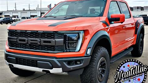 New Ford F150 Raptor Code Orange Metallic Raptor Exterior Graphics Youtube