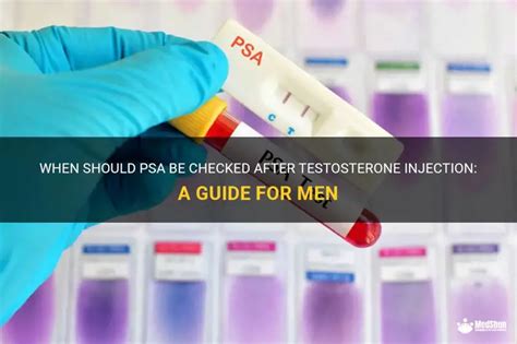When Should Psa Be Checked After Testosterone Injection A Guide For Men Medshun