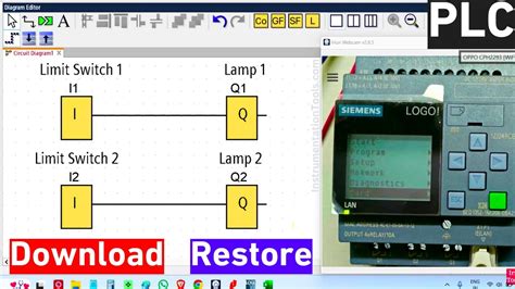 How To Download And Restore Plc Programs Automation Training Youtube