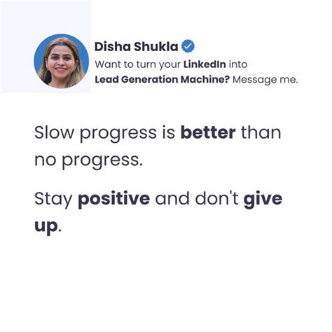 Disha Shukla On Linkedin How Can Staying Positive Influence Your Progress Staying Positive Can