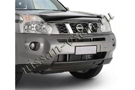 Дефлектор капота темный (мухоотбойник) EGR Nissan X-Trail T31 (07 ...