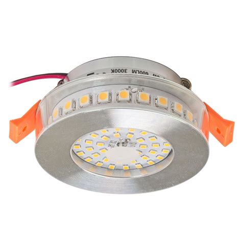 6w Recessed Lights Dimmable 12v Ac Dc 3000k Lights Front And Side