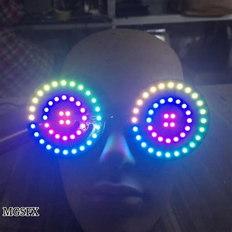 Party Usb Recharge Rezz Led Glasses Gracecolorlife