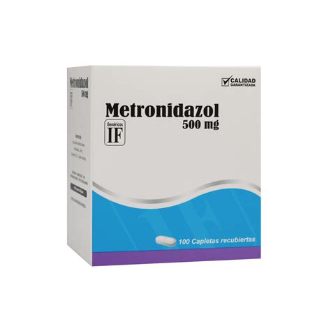 METRONIDAZOL 500 mg IF Ibero Fármacos