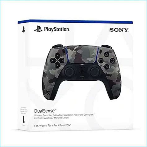 Promo Ps5 Dualsense Wireless Controller Grey Camouflage Dual Sense Gray Diskon 5 Di Seller