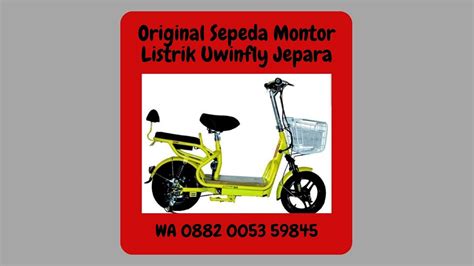 Original Motor Listrik Uwinfly U2s Jepara Wa 0882 0053 59845 By