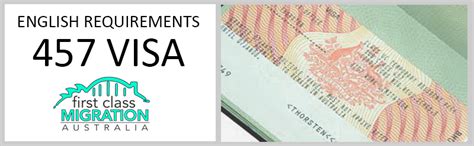 English Requirements For The 457 Visa