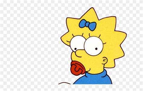Maggie Simpson Transparant