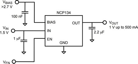 Ncp134 500ma Ldo Regulator Onsemi Mouser