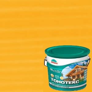 Пропитка защитно-декоративная матовая Тонотекс сосна 0,9л от Мегаполис ...