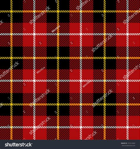 Seamless Tartan Pattern Stock Vector 191014583 Shutterstock