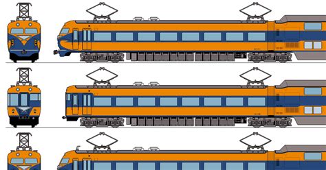 Hd鉄道シリーズ 【hd近鉄13】3つの組成で運用だ【10100系】 古淵工機10rspi作者？のイラスト Pixiv