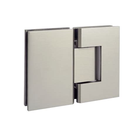 Frameless Direct Brushed Nickel Hardware